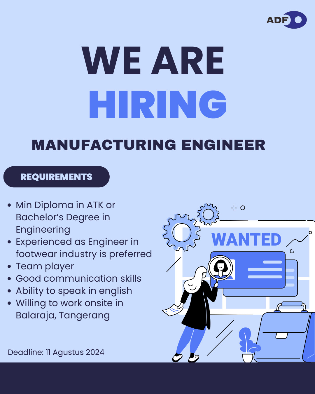 Karir Portal - PT. Adis Dimension Footwear